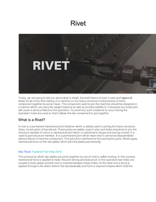 Rivet | DOCX