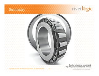 Web2.0 Powered Collaboration with Alfresco. Presented by Rivet Logic | PPT