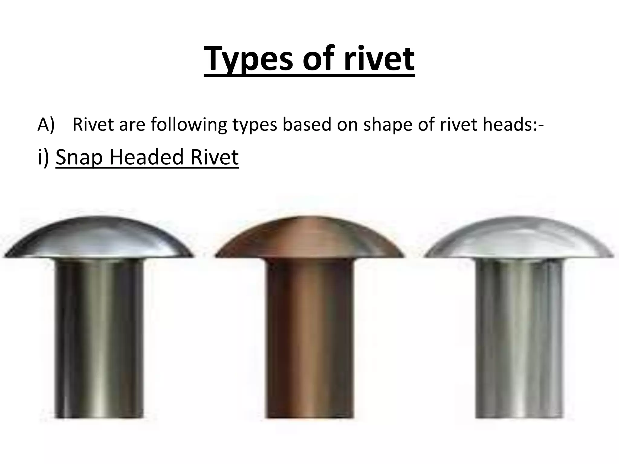 Rivet connection | PPTX