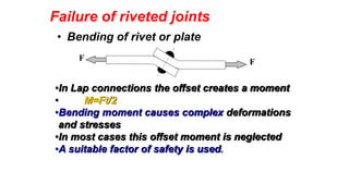 Riveted joint (machine design & industrial drafting ) | PPT