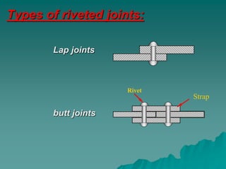 Riveted joints | PPTX | Woodworking | Arts and Crafts