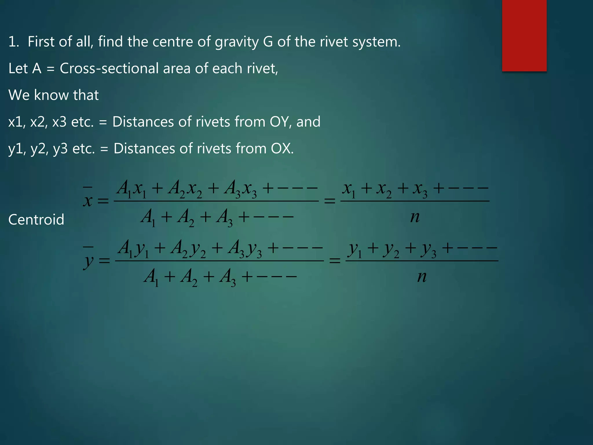 Design of Riveted joints(Boiler joints) | PPTX