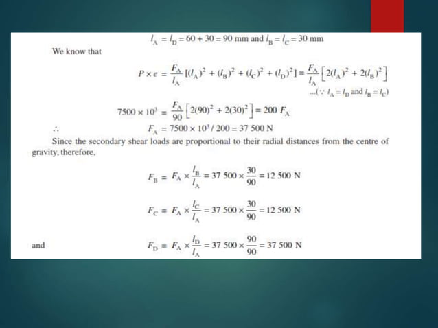 Design of Riveted joints(Boiler joints) | PPTX | Physics | Science