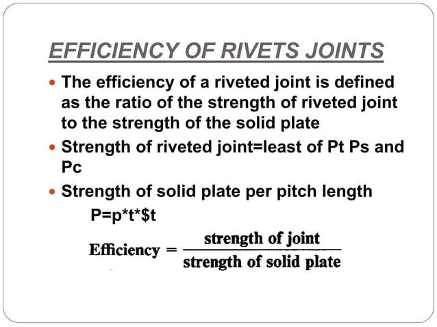 Rivet joints, methods of riveting, types | PPTX | Woodworking | Arts ...