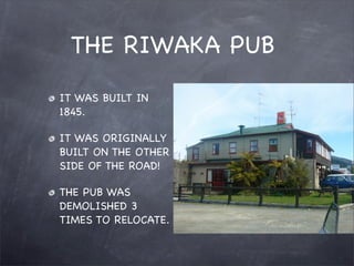 Riwaka Pub | PPT