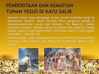 RIWAYAT HIDUP TUHAN YESUS KRISTUS DARI LAHIR HINGGA DISALIBKAN.pptx