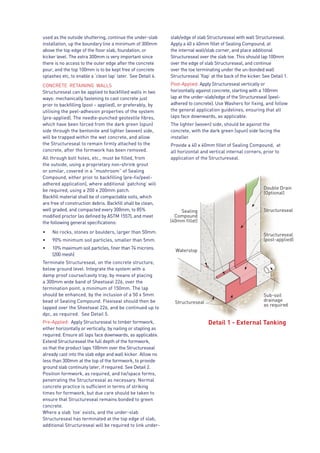 RIW Structureseal -Sodium Bentonite System - Typical Details | PDF
