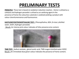Examination of Blood | PPTX