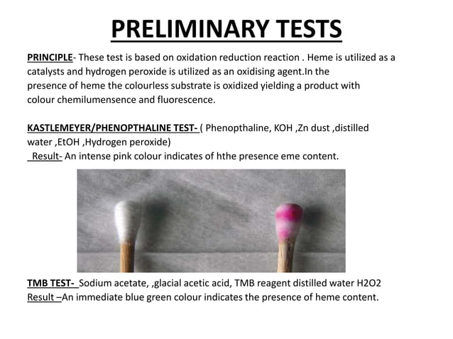 Examination of Blood | PPTX
