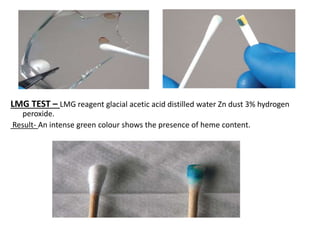 Examination of Blood | PPTX