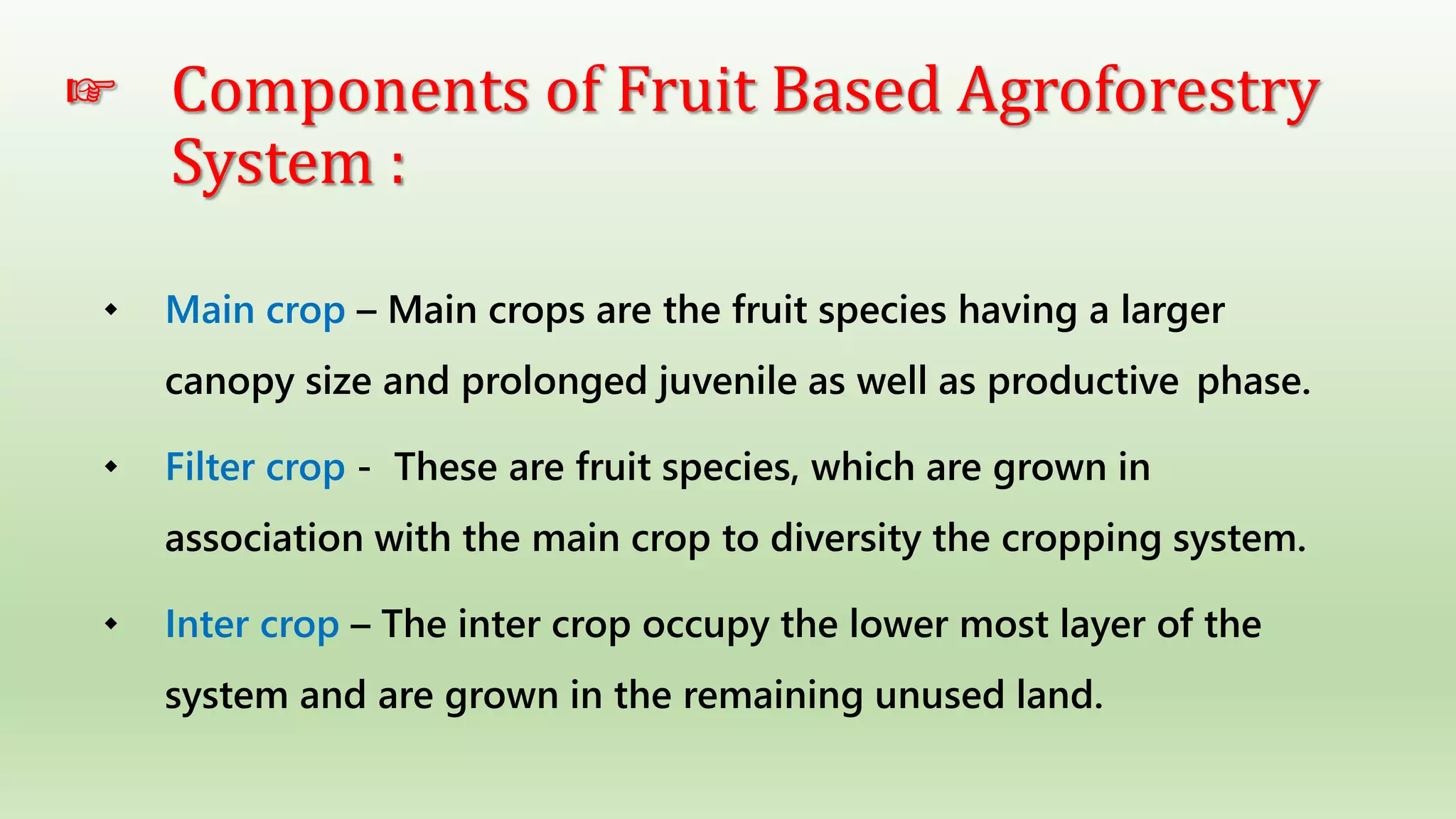 Fruit based agroforestry.pptx