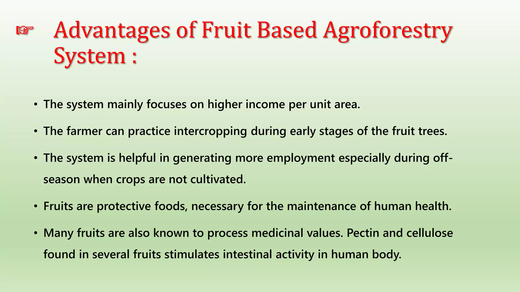 Fruit based agroforestry.pptx