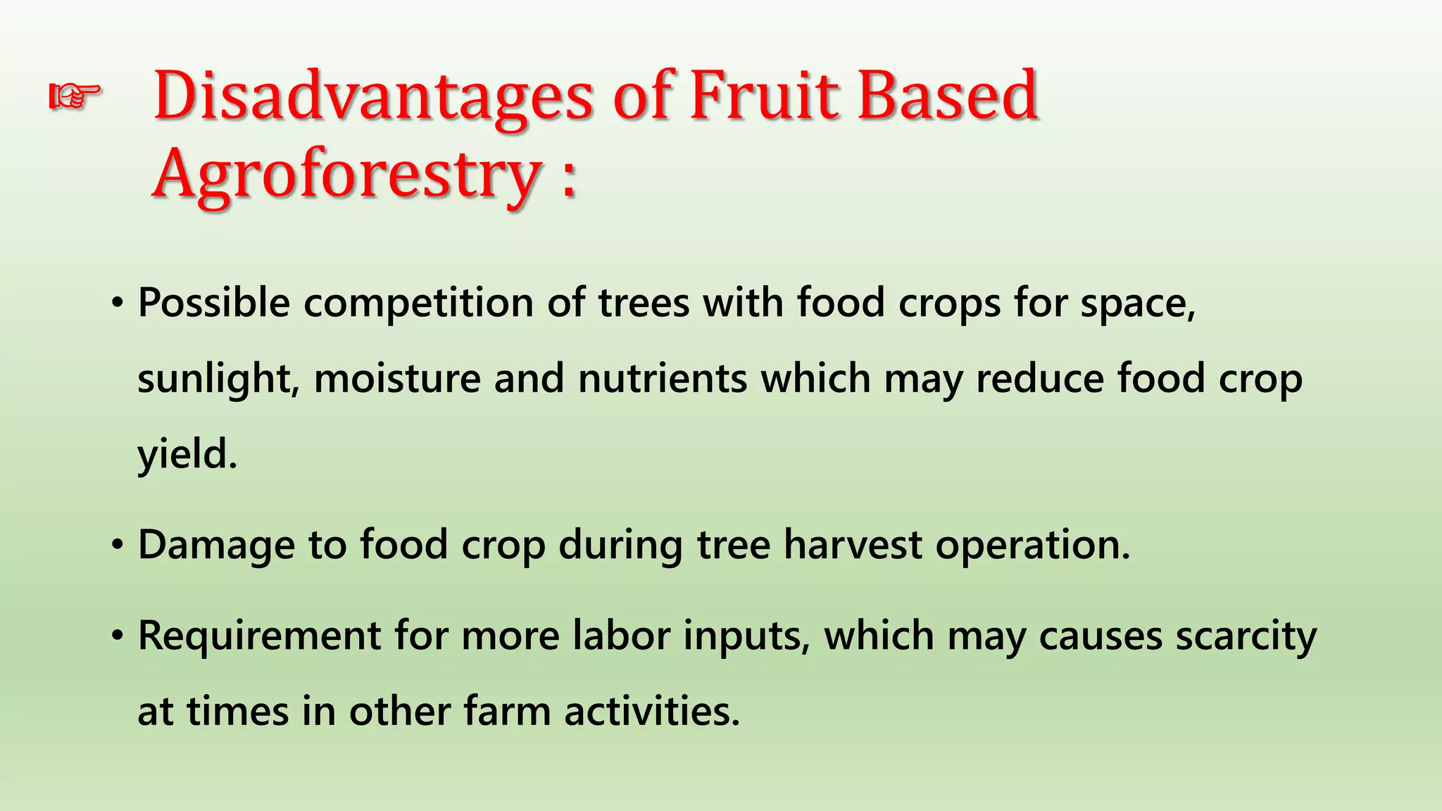 Fruit based agroforestry.pptx