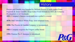 Presentaton of P&G Company Profile (University Presentation) | PPT