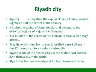 Riyadh | PPTX