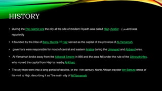 RIYADH place and religion aspects - Saudi arabia | PPT