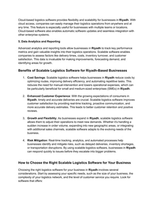 Riyadh’s Guide to Scalable Logistics and Delivery Software.pdf
