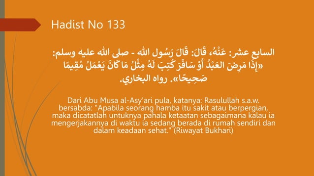 Riyadhus Shalihin Bab 13 Hadist No 133.pptx