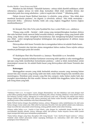 Riyadhus Shalihin Buku 1 Imam Nawawi | PDF