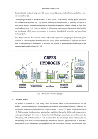 Green Hydrogen and It's Economic Impacts | PDF