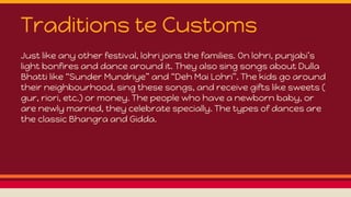Riya, lohri presentaion | PPT