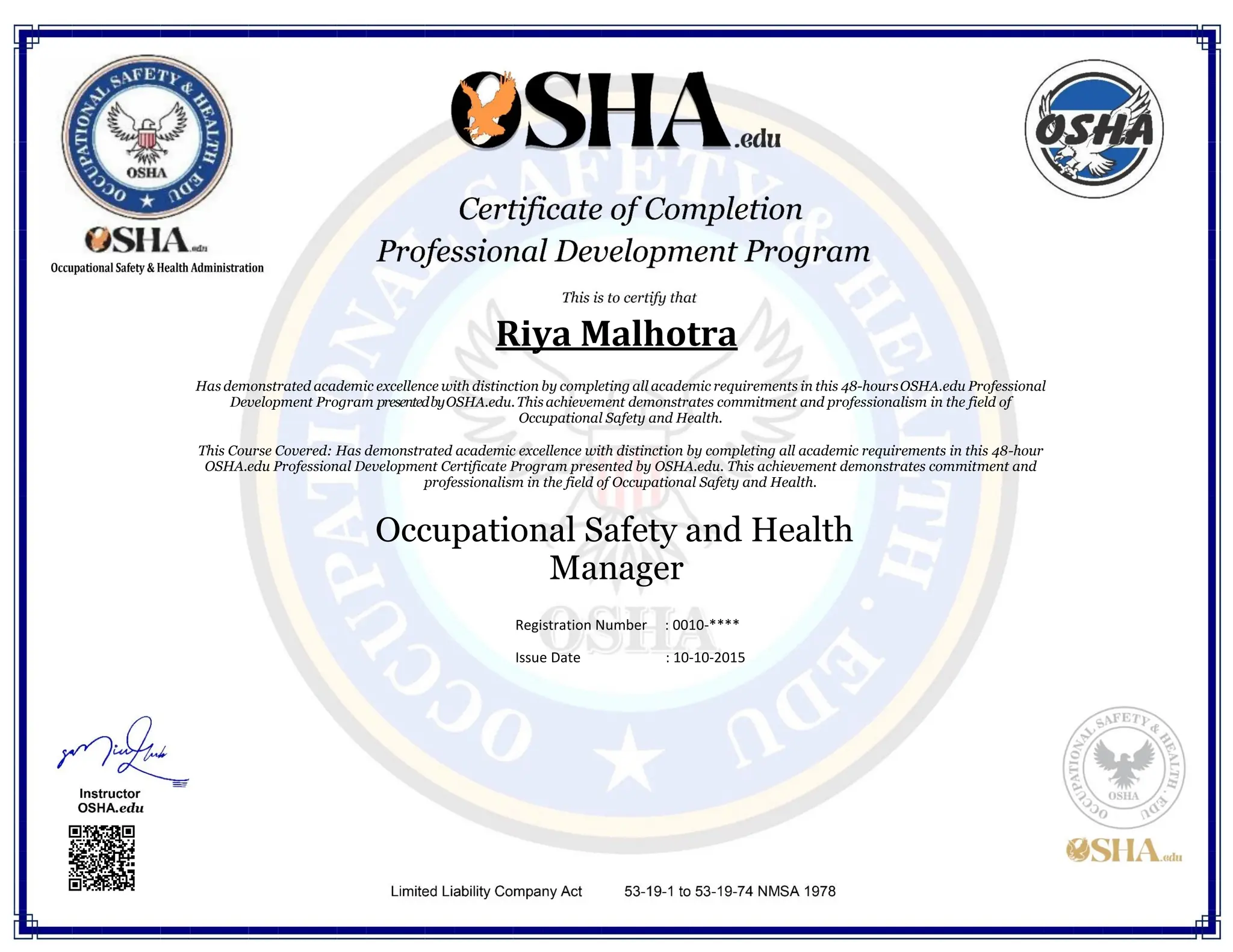 Riya Malhotra _ Osha 48 Hours _ _ Certificate _ OSHA EDU.pdf