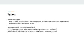 Regulatory requirements for api registration | PPTX