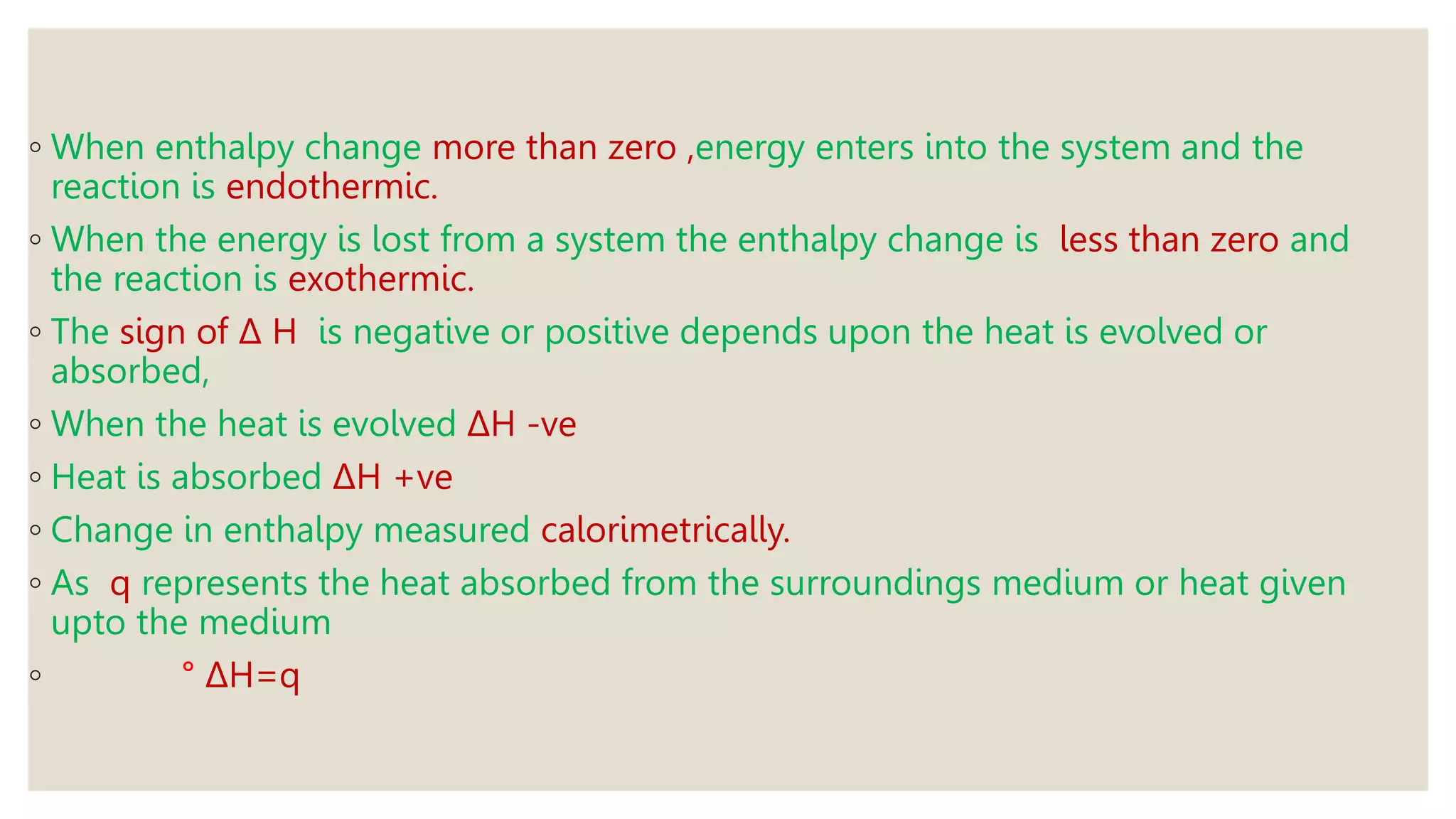 THE CONCEPT OF ENTHALPY, ENTROPY AND FREE ENERGY | PPTX