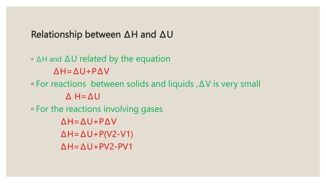 THE CONCEPT OF ENTHALPY, ENTROPY AND FREE ENERGY | PPTX | Chemistry ...