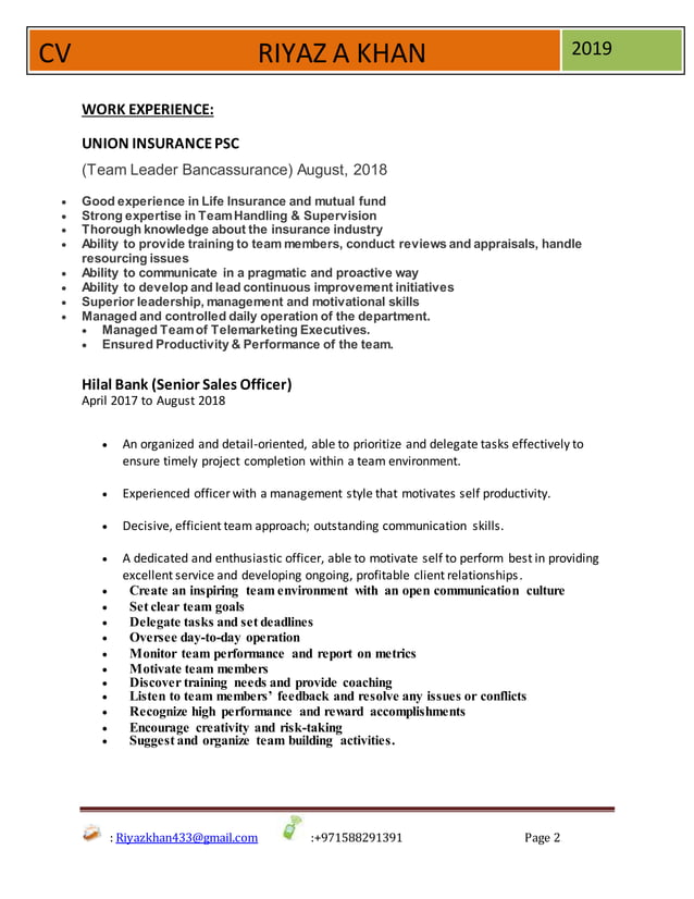 Riyaz resume | PDF