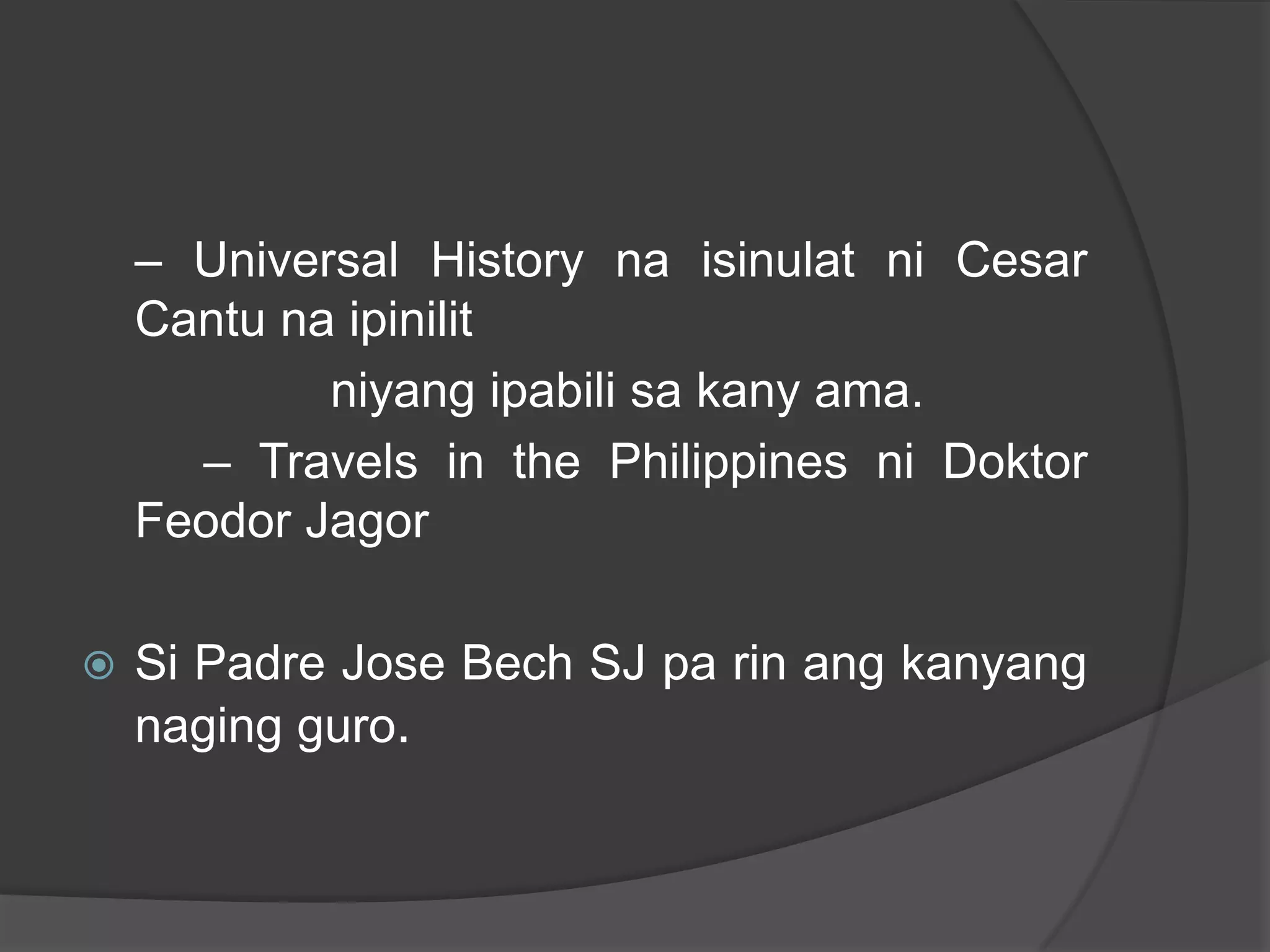 Edukasyon ni Rizal | PPTX