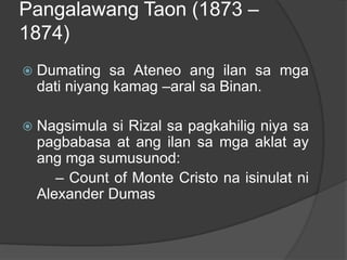 Edukasyon ni Rizal | PPTX