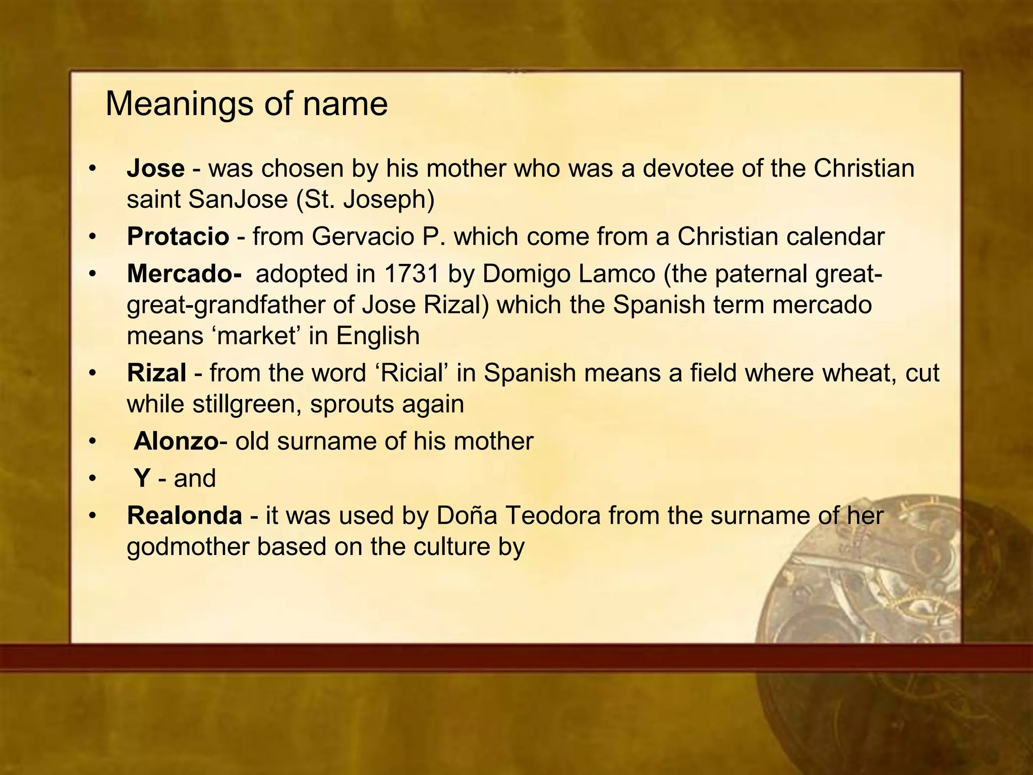 Rizal - Chapter 1 | PPTX