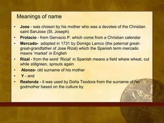 Rizal - Chapter 1 | PPTX