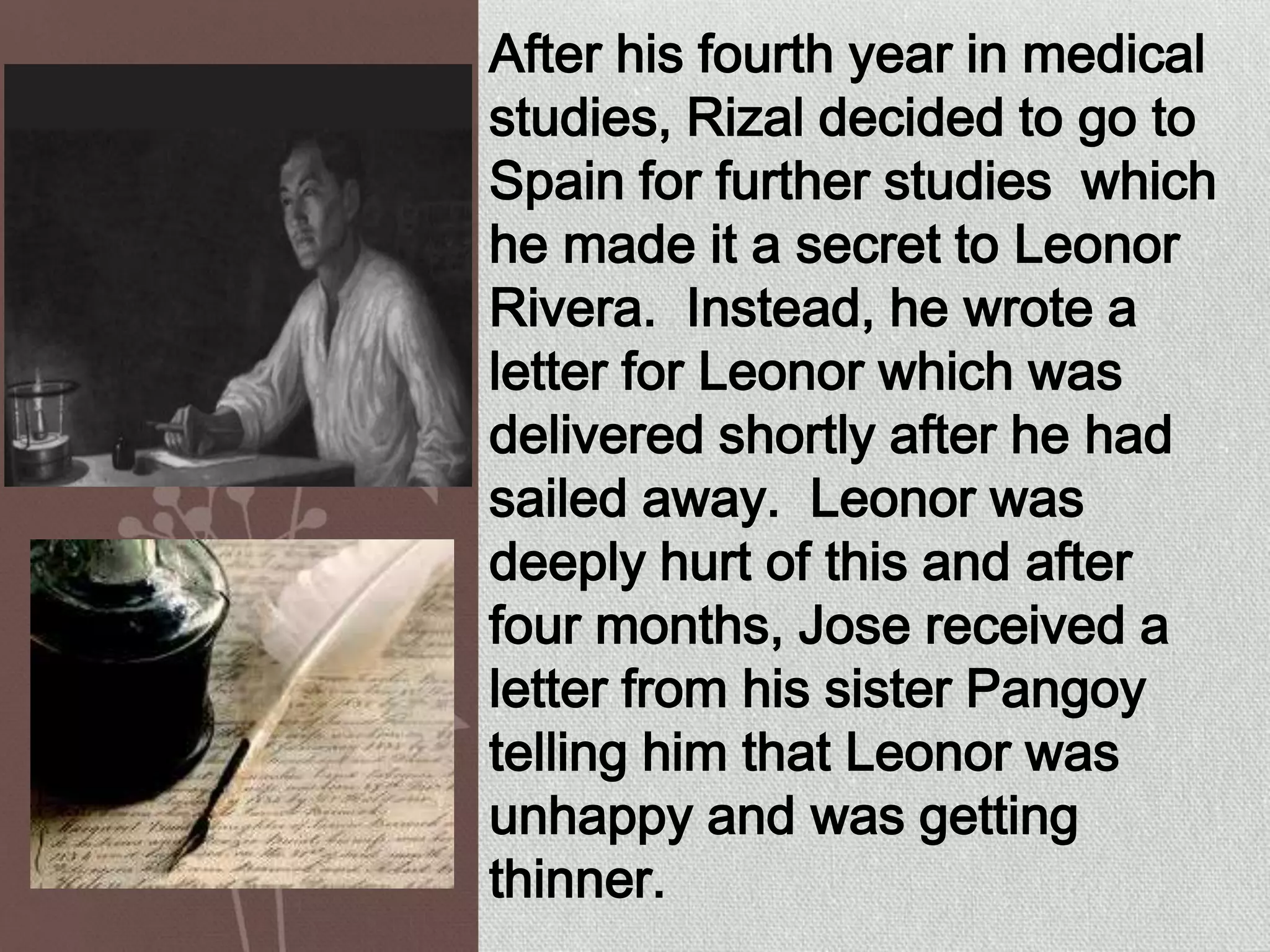 Rizal's lover -Leonor Valenzuela and Leonor Rivera | PPTX