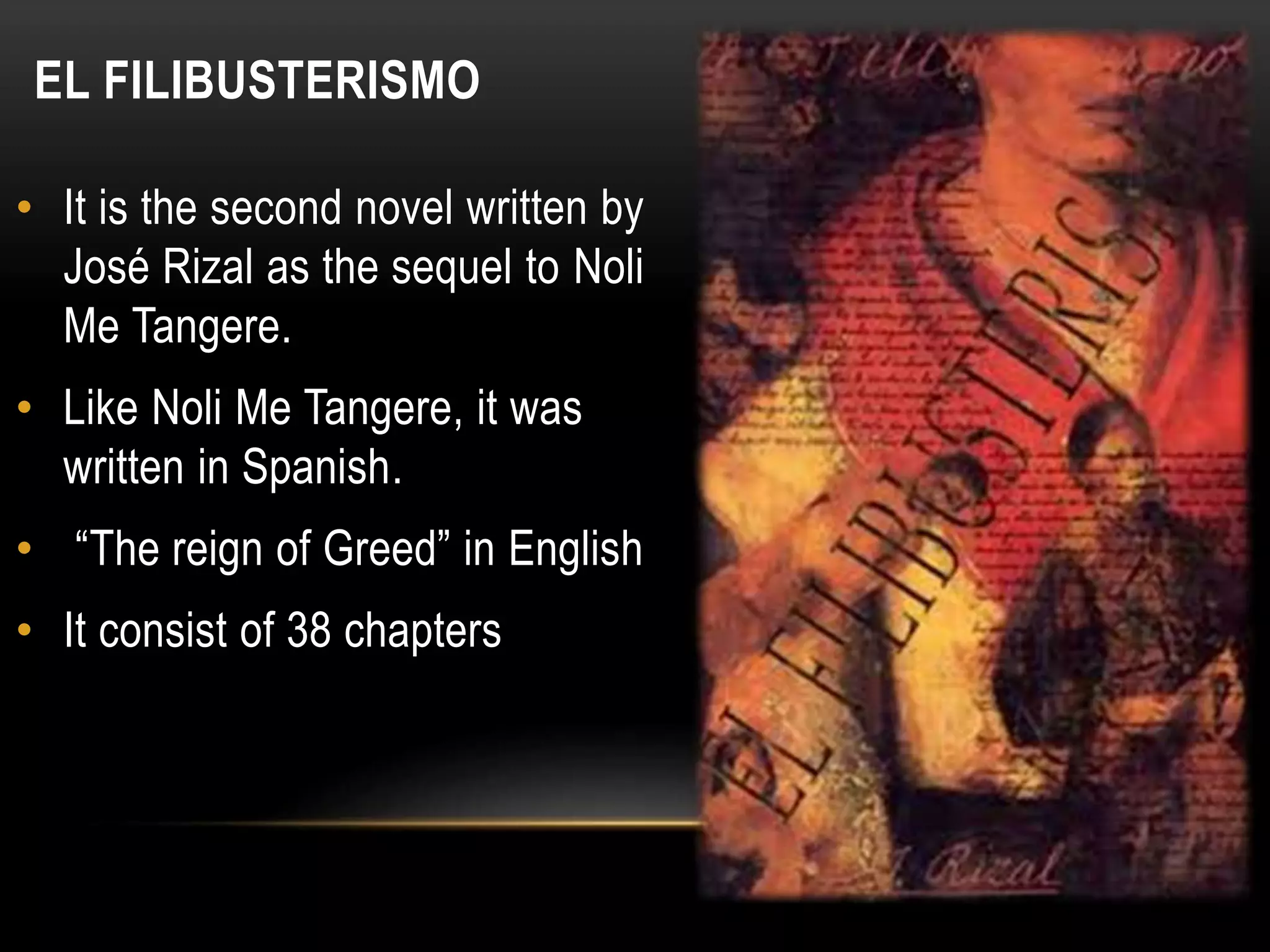 El filibusterismo | PPTX