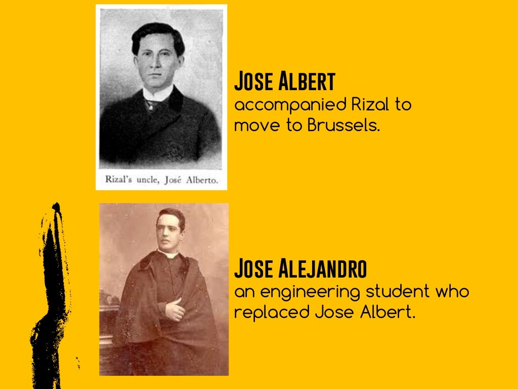 Jose Rizal in Brussels (Europe)