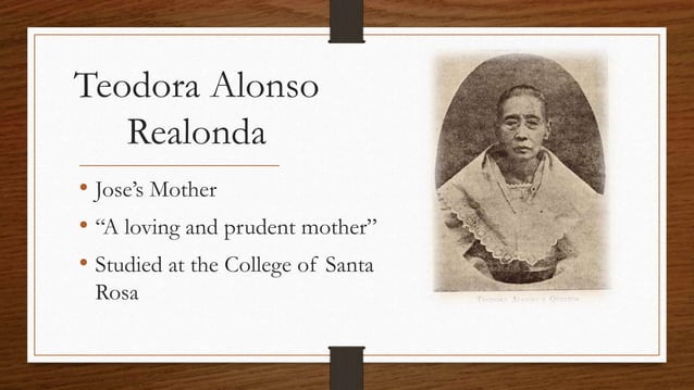 Dr. Jose Rizal's Family | PPTX