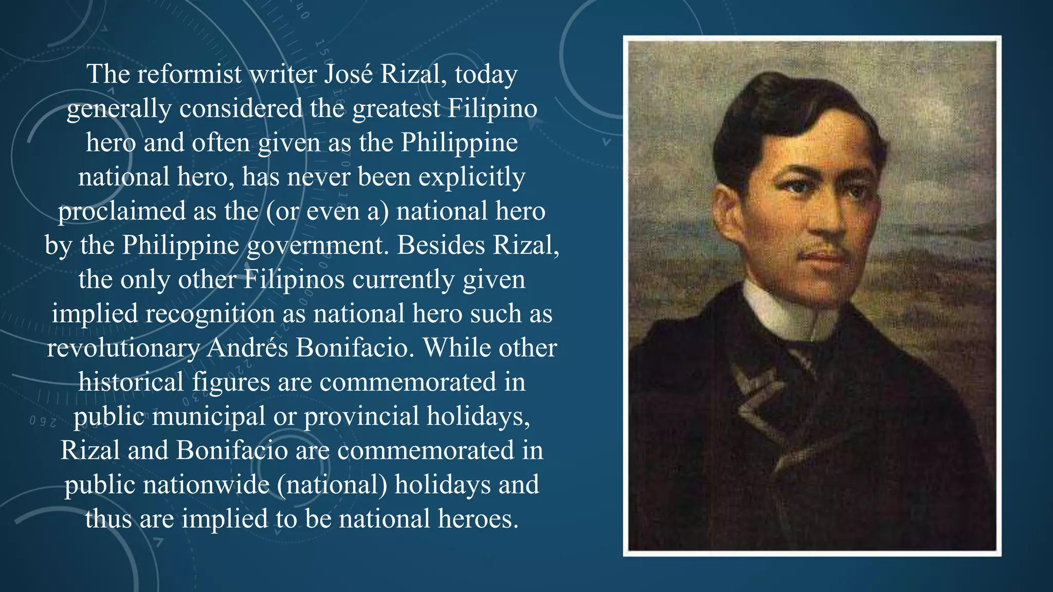 Who made Jose Rizal our foremost National Hero, and Why? | PPTX