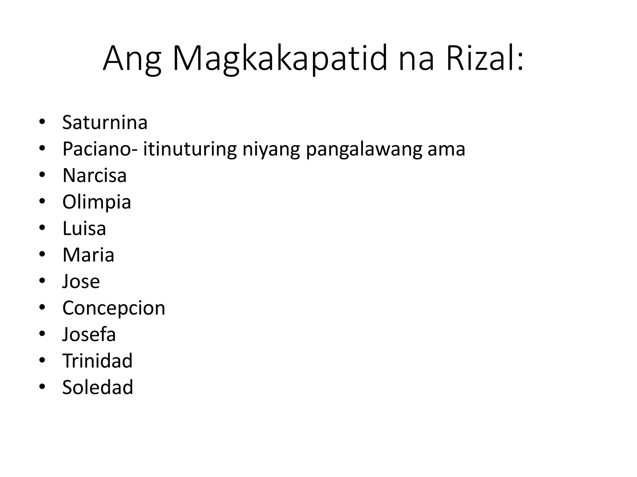 Rizal and His Heavenly Father that Ousted Him During the Spanish ...