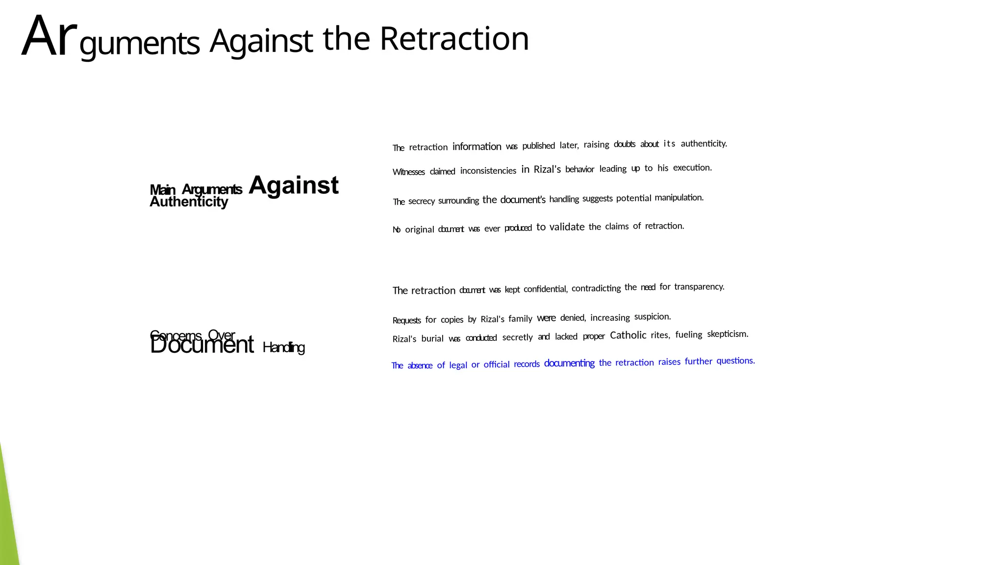 Rizal Retraction 00000000000000000000000 | PPT