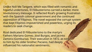 Rizal life and works El Filibusterismo pptx | PPTX