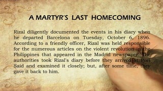 rizal: Trial of Rizal; Life and works of Rizal | PPTX