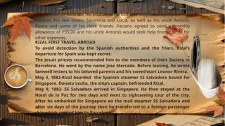 Life and Legacy of Jose Rizal culture of Philippines | PPTX