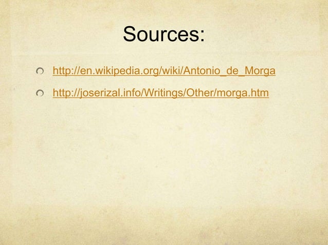 Rizal anotasyon kay morga | PPTX | South America Travel | Travel Locations