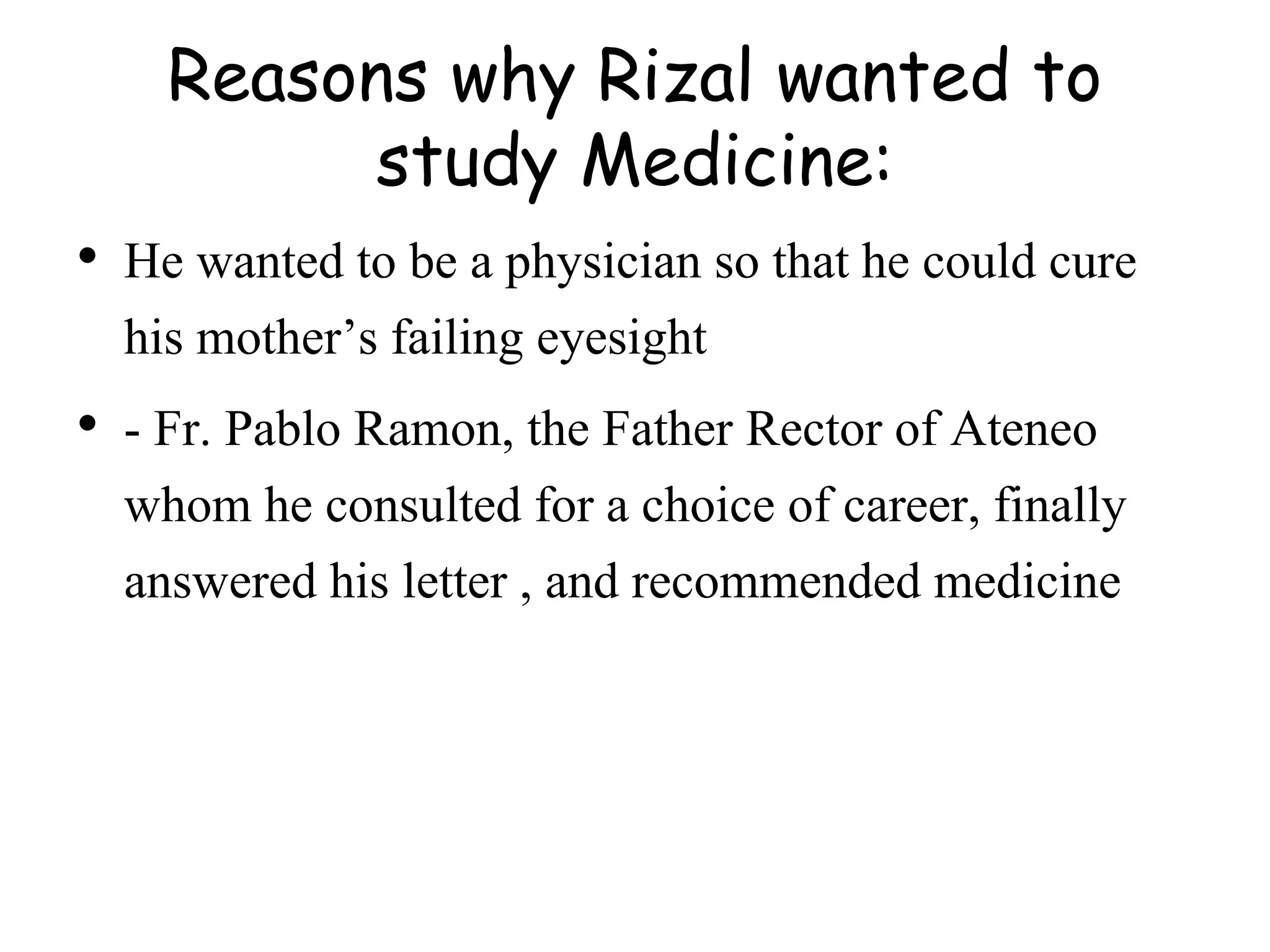 Rizal as a Student | PPTX