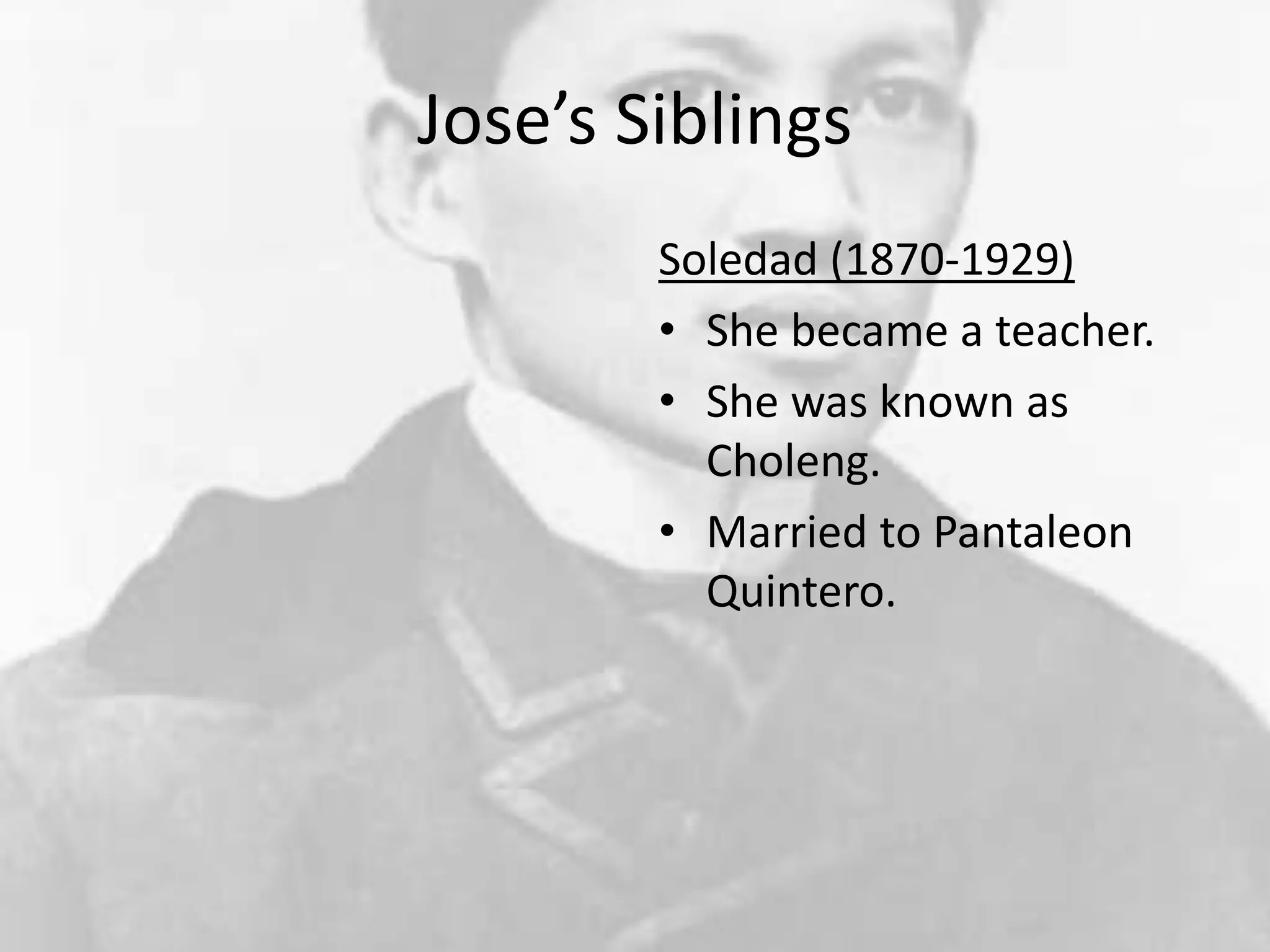 Rizal | PPTX | Celebrity Families | Pop Culture