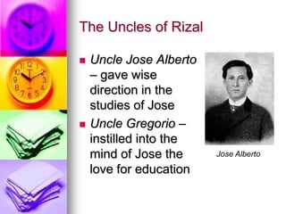 Rizal chapter 3 - early education in calamba and biñan | PPT