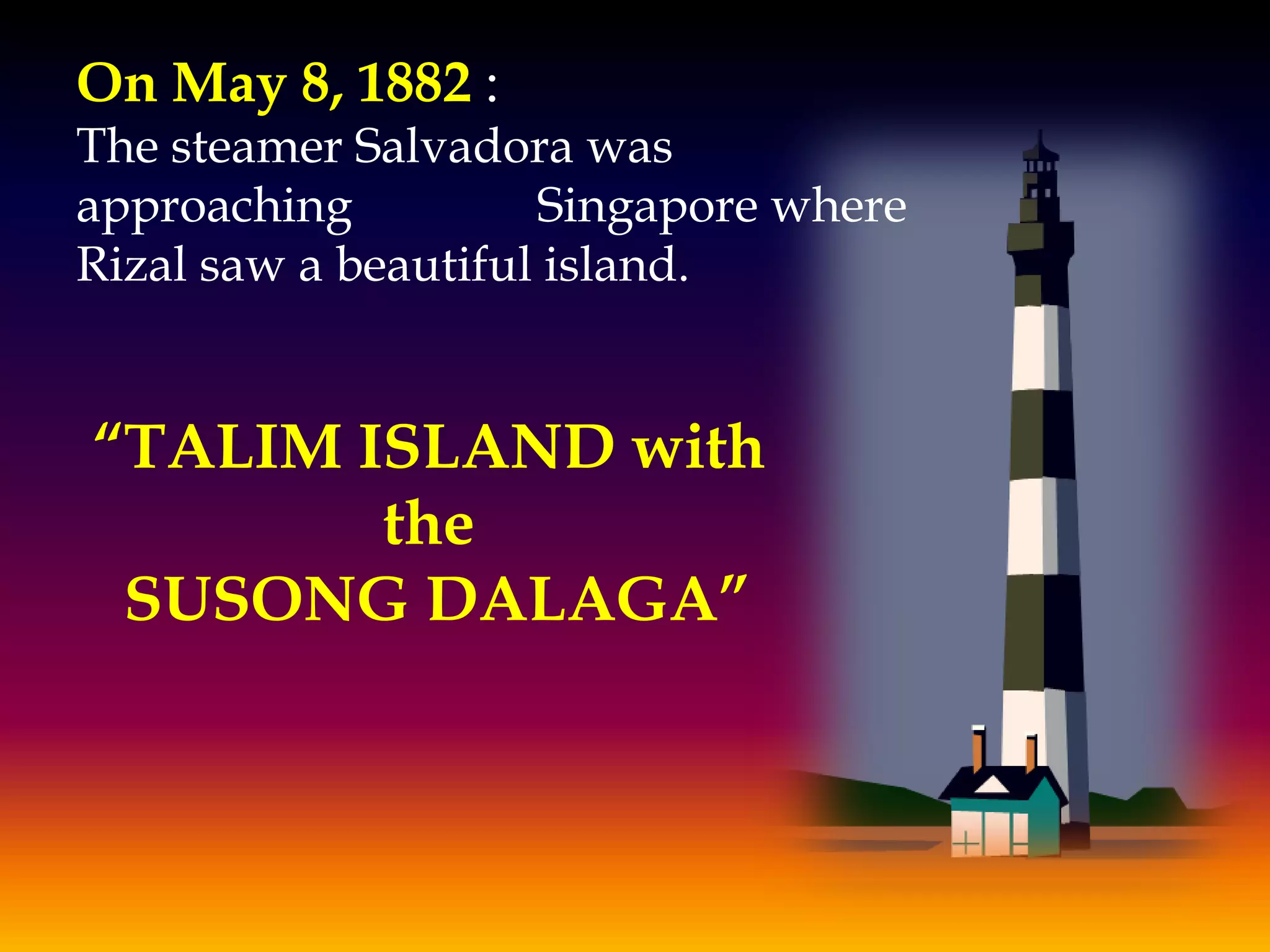 Rizal first travel abroad - sOCSCI 6 | PPTX