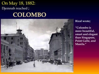 Rizal first travel abroad - sOCSCI 6 | PPTX